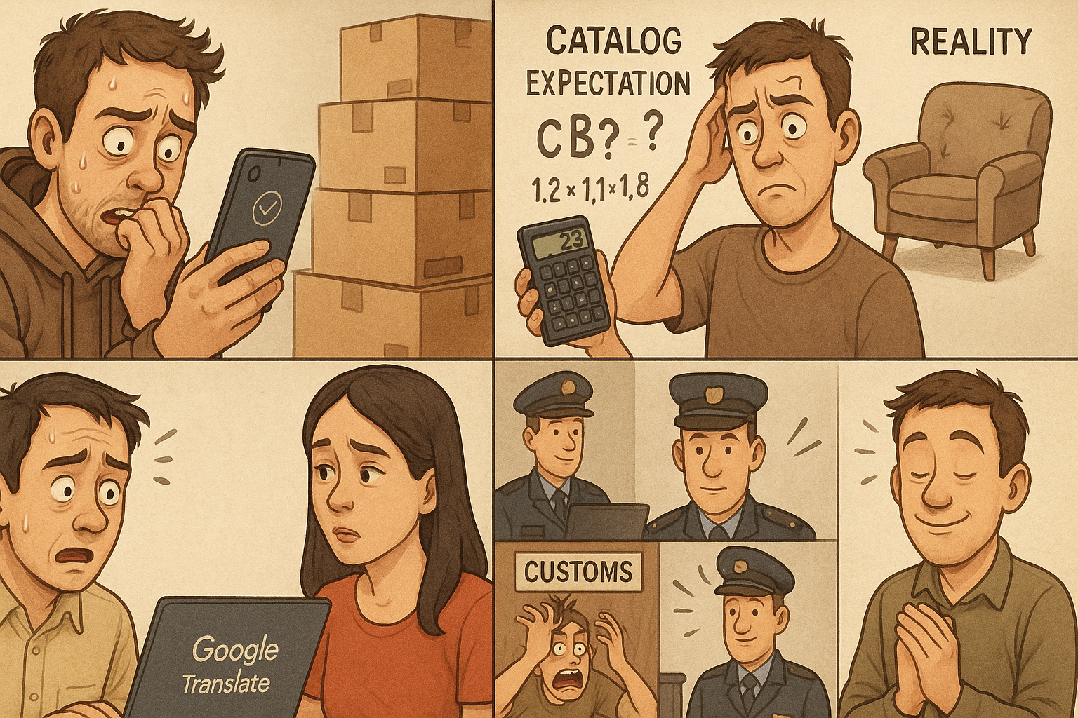 5 Hal Lucu yang Sering Dialami Importir Pemula - Blog RTS Ekspedisi